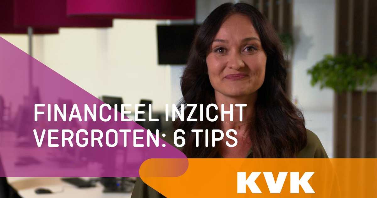 Increase your financial insight | KVK