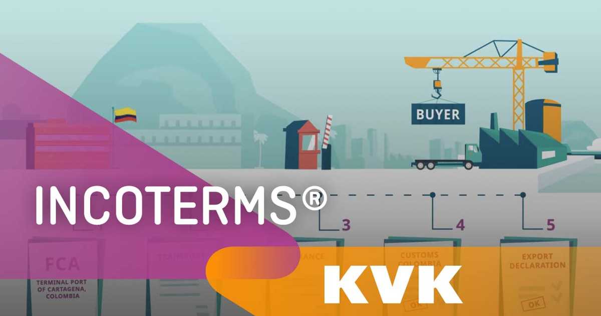 Incoterms®, everything you need to know | KVK
